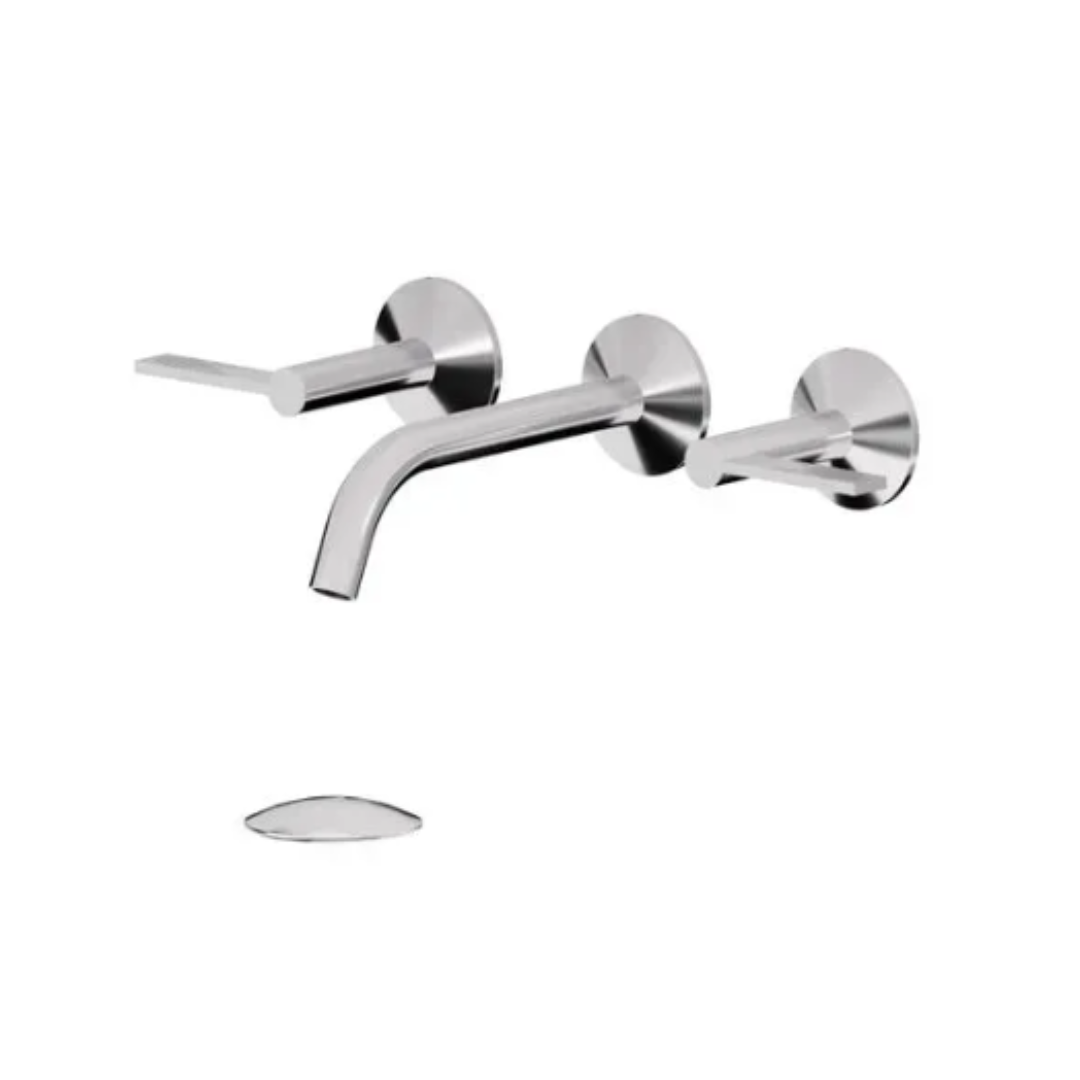 Tenzo Paloma Wall mount lavatory faucet with drain PAL16-P – Blue Lemon ...